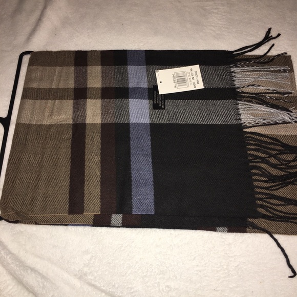 Accessories | Nwt Multicolor Plaid Scarf | Poshmark
